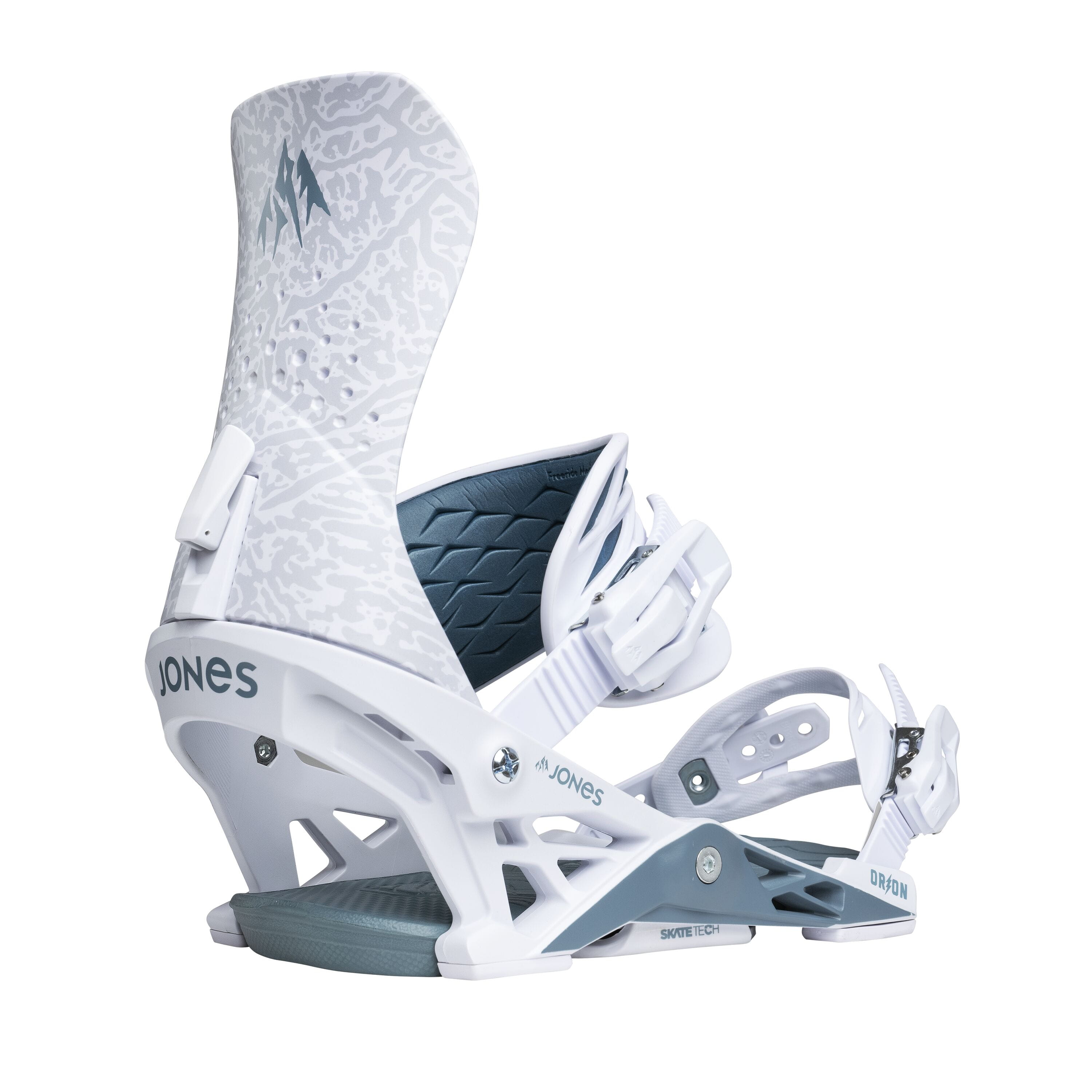 JONES Men'S Orion White Glacier Frost Binding > in the Snowboard Shop ...