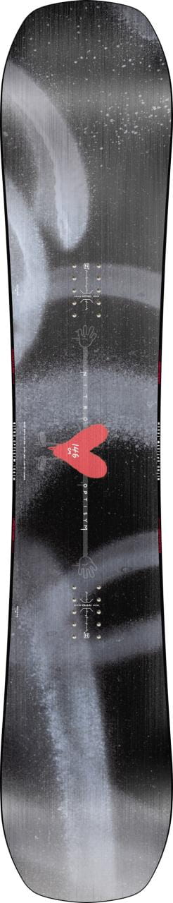 Nitro Snowboards Men's Optisym Mid-Wide BRD, Freestyleboard, Asym Twin ...